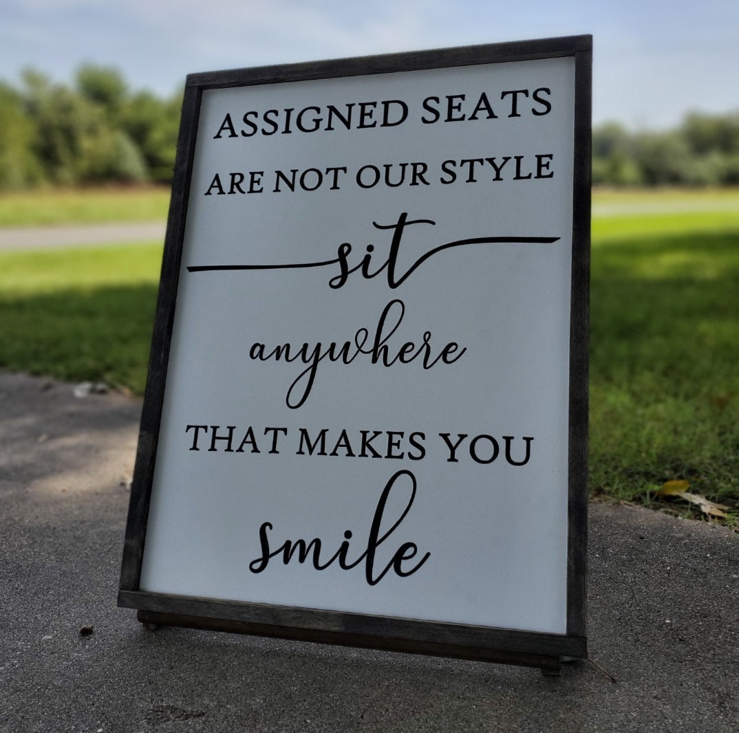 Wedding Signs and Accessories | Cherokee Grove Custom Worx