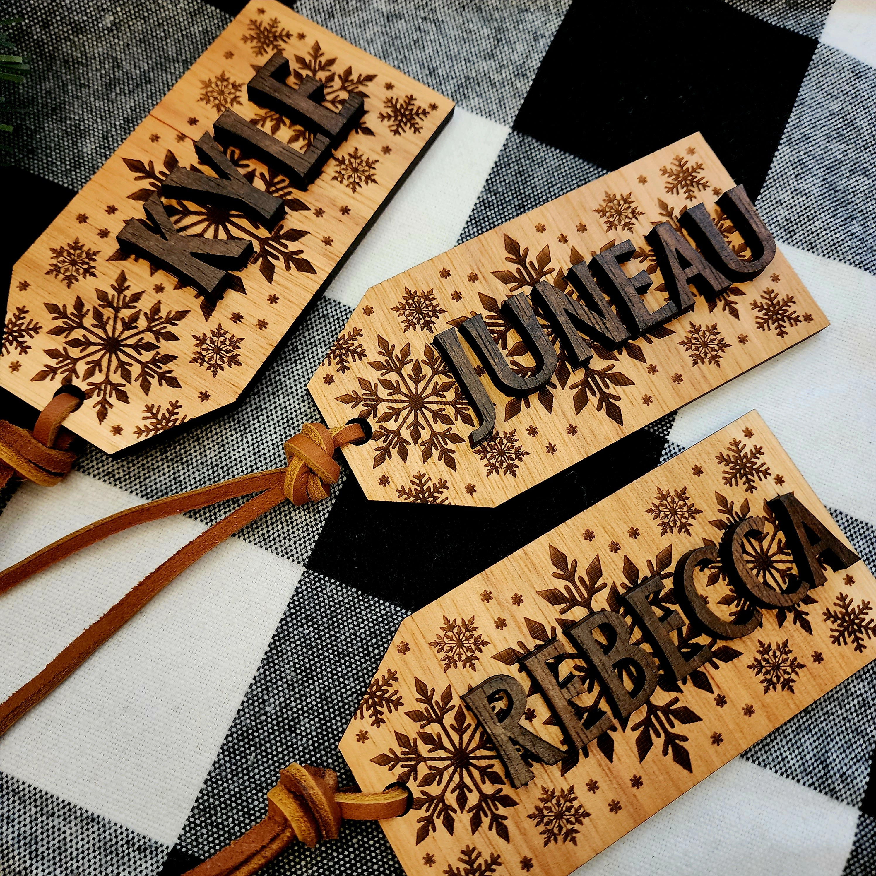 Rustic Ornament and Stocking Collection – Cherokee Grove Custom Worx